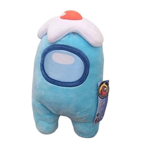 Toys | Among Us Light Blue Egg Head Crewmate Imposter 1 Plush Toikido ...